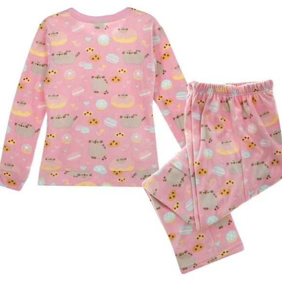 Pusheen | Pajamas | Pusheen The Cat Fleece Super Soft Sleeping Set New ...